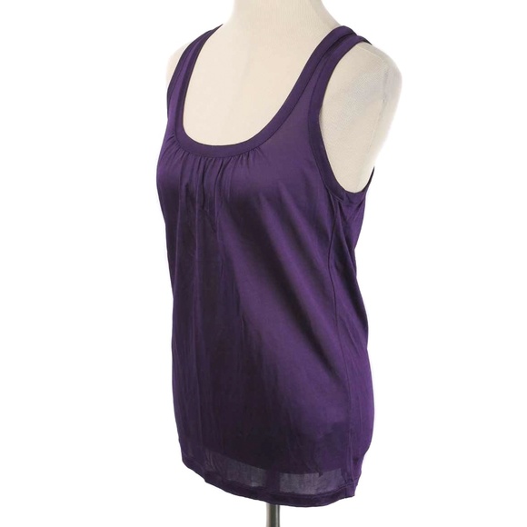 Ted Baker | Tops | Ted Baker Royal Purple Racerback Mesh Skylon Tank ...